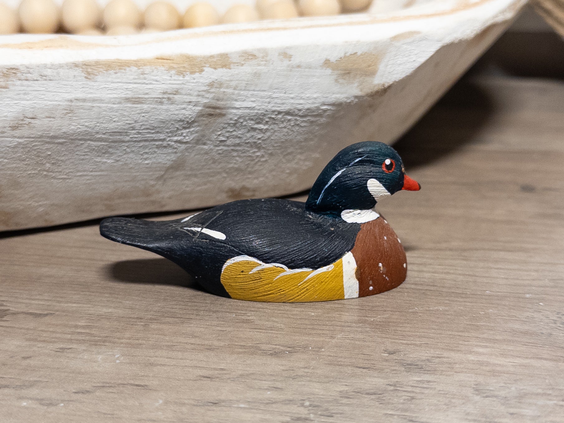 Jennings Decoy Co. Handcrafted Wood Duck Drake Figurine – Minnesota Fo ...