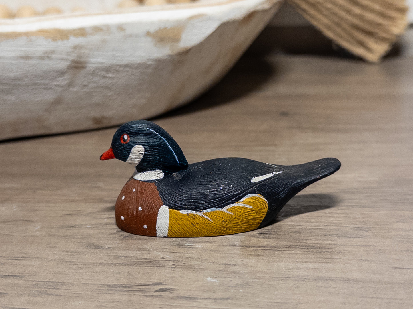 Jennings Decoy Co. Handcrafted Wood Duck Drake Figurine – Minnesota Fo ...