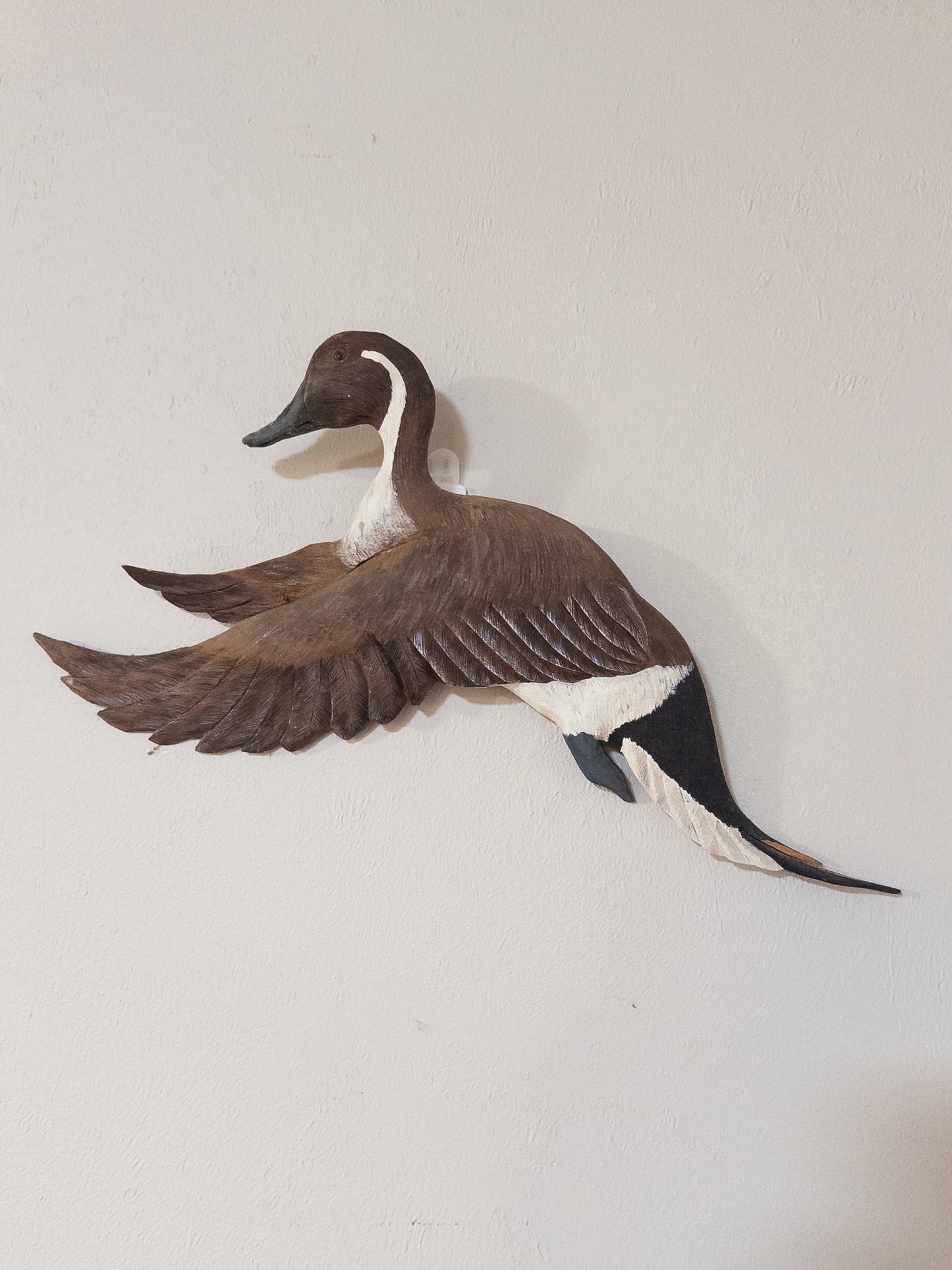 Flying Pintail Duck Wall Carving by Marty Hoap – Hand-Carved Wood, 199 ...
