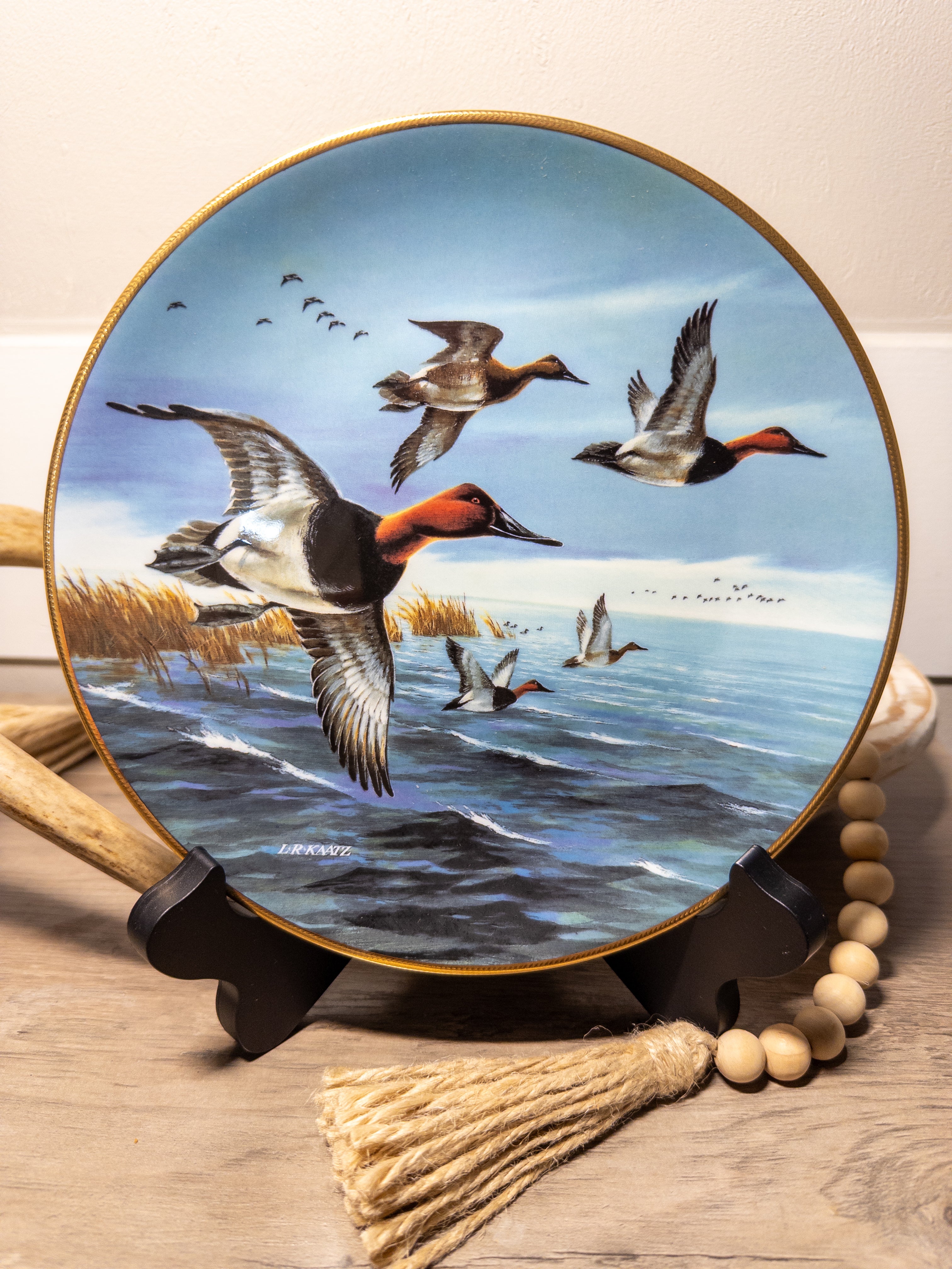 “Canvasbacks Breaking Away” Duck Plate – Ducks Unlimited 1989 #8970A ...